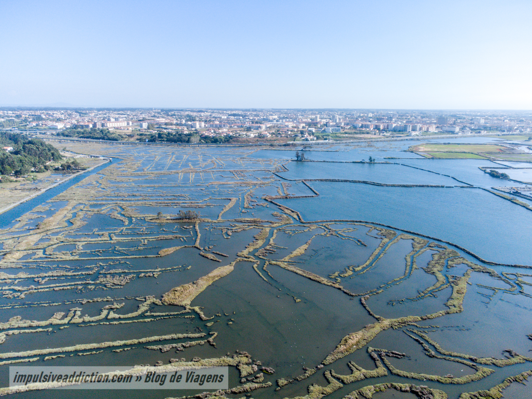 Passadiços da Ria de Aveiro em Esgueira